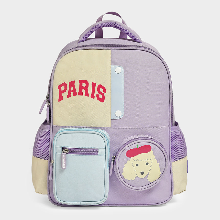 Mi Arcus - Bonjour Lavender School Bag - Backpack