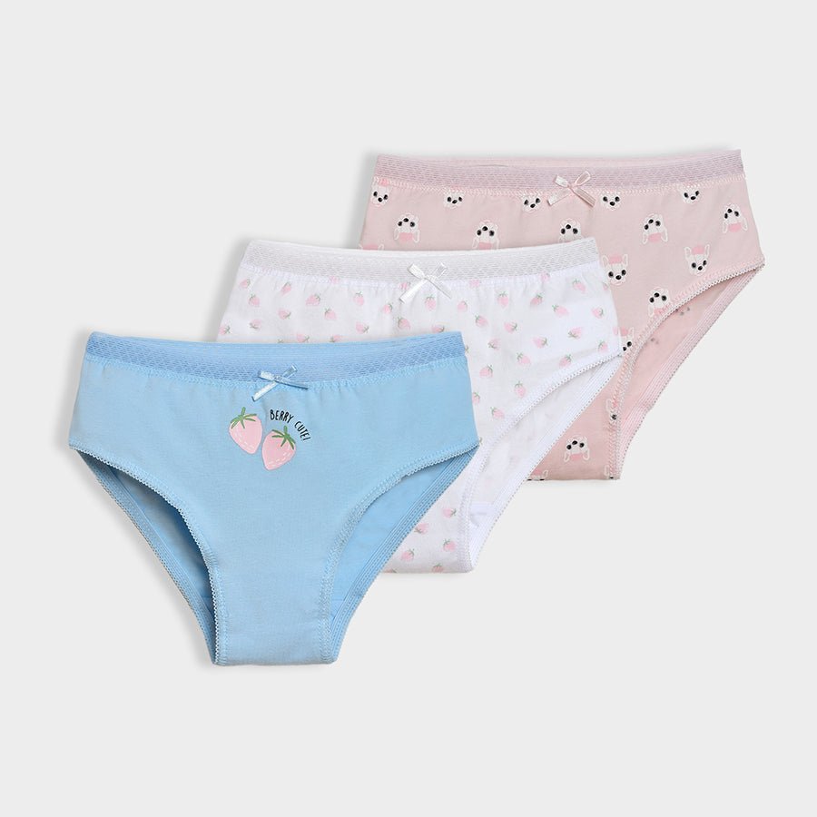 Mi Arcus - Bonjour Elise Briefs Pack of 3 - Brief For Newborn Baby