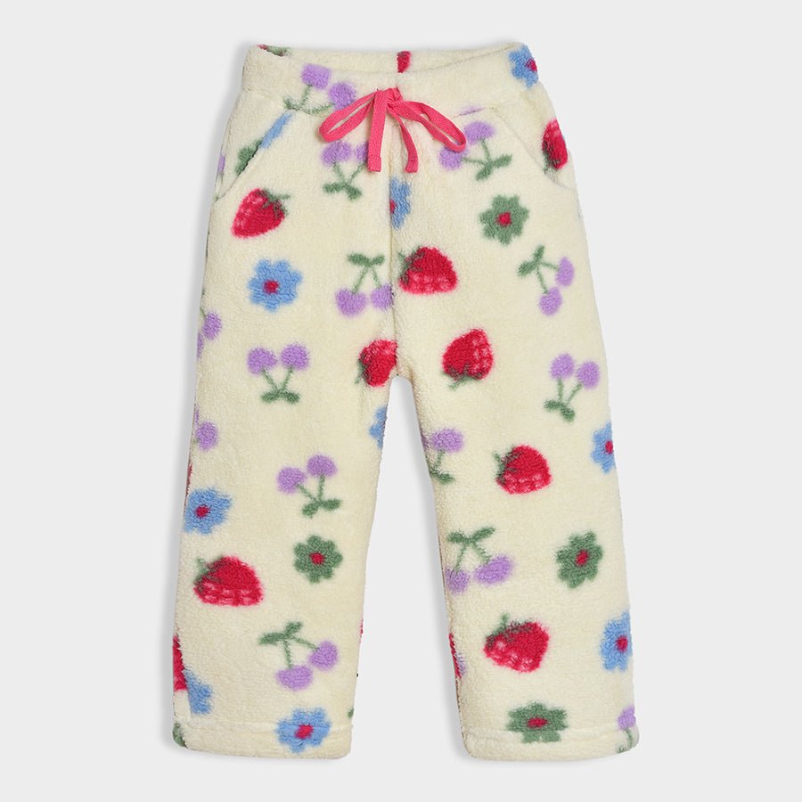 Mi Arcus - Bonjour Vivid Sherpa Jogger - Bottom Wear