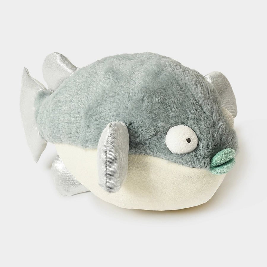 Mi Arcus - Puffer Fish Soft Toys- Green - Fish Stuffed Toy For Babies